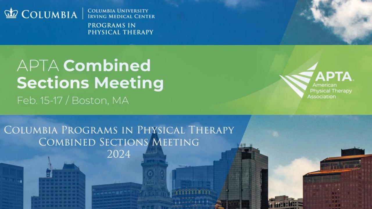 APTA Combined Sections Meeting 2024 | Vagelos College of Physicians and ...