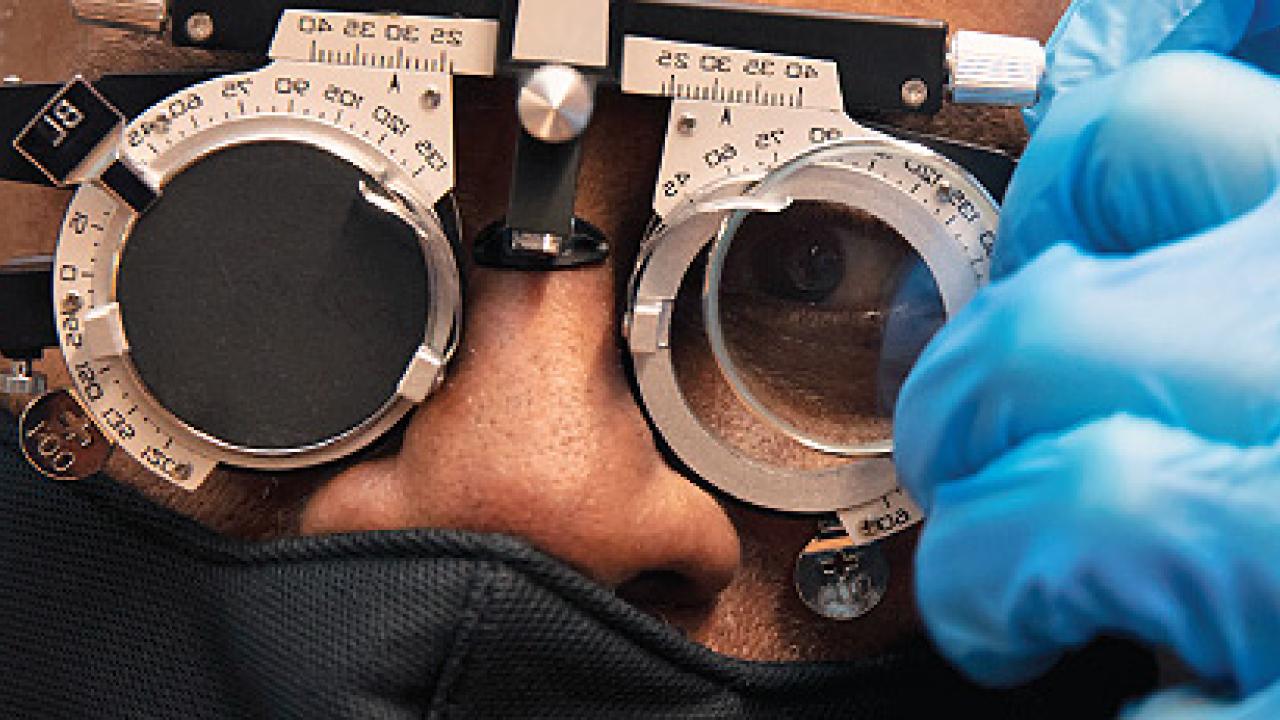 Taking Eye Care Into the Community | Vagelos College of Physicians and ...