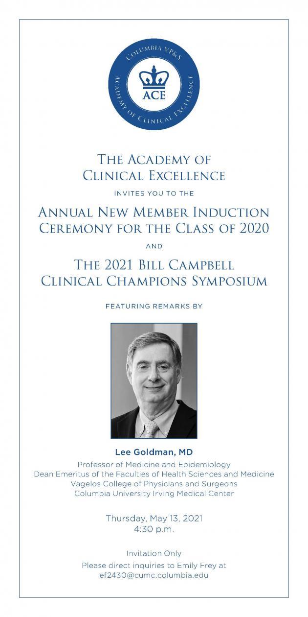 Annual New Member Induction Ceremony for the Class of 2020 | Vagelos ...